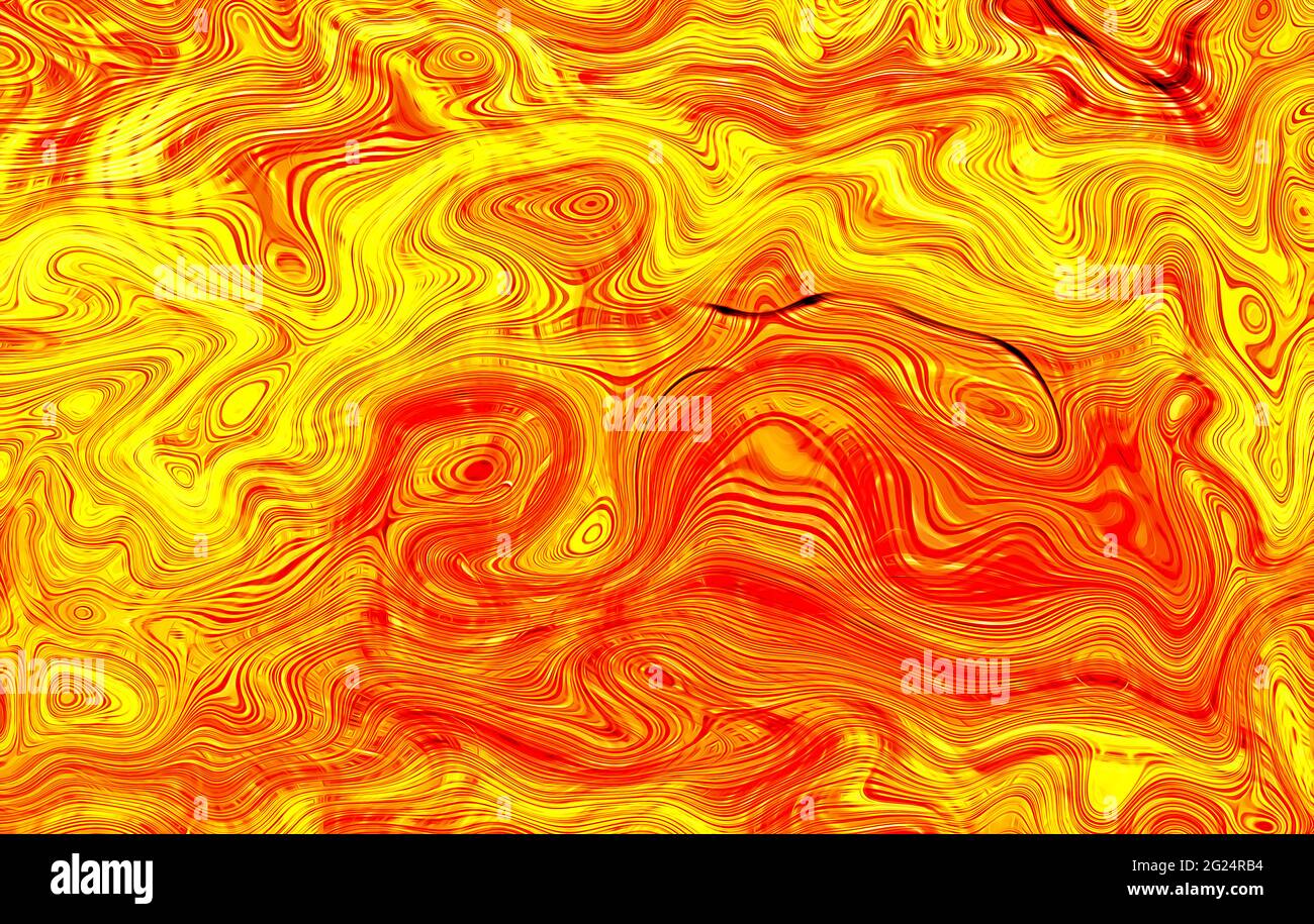 Beautiful oily painting in orange and yellow colors - perfect for ...