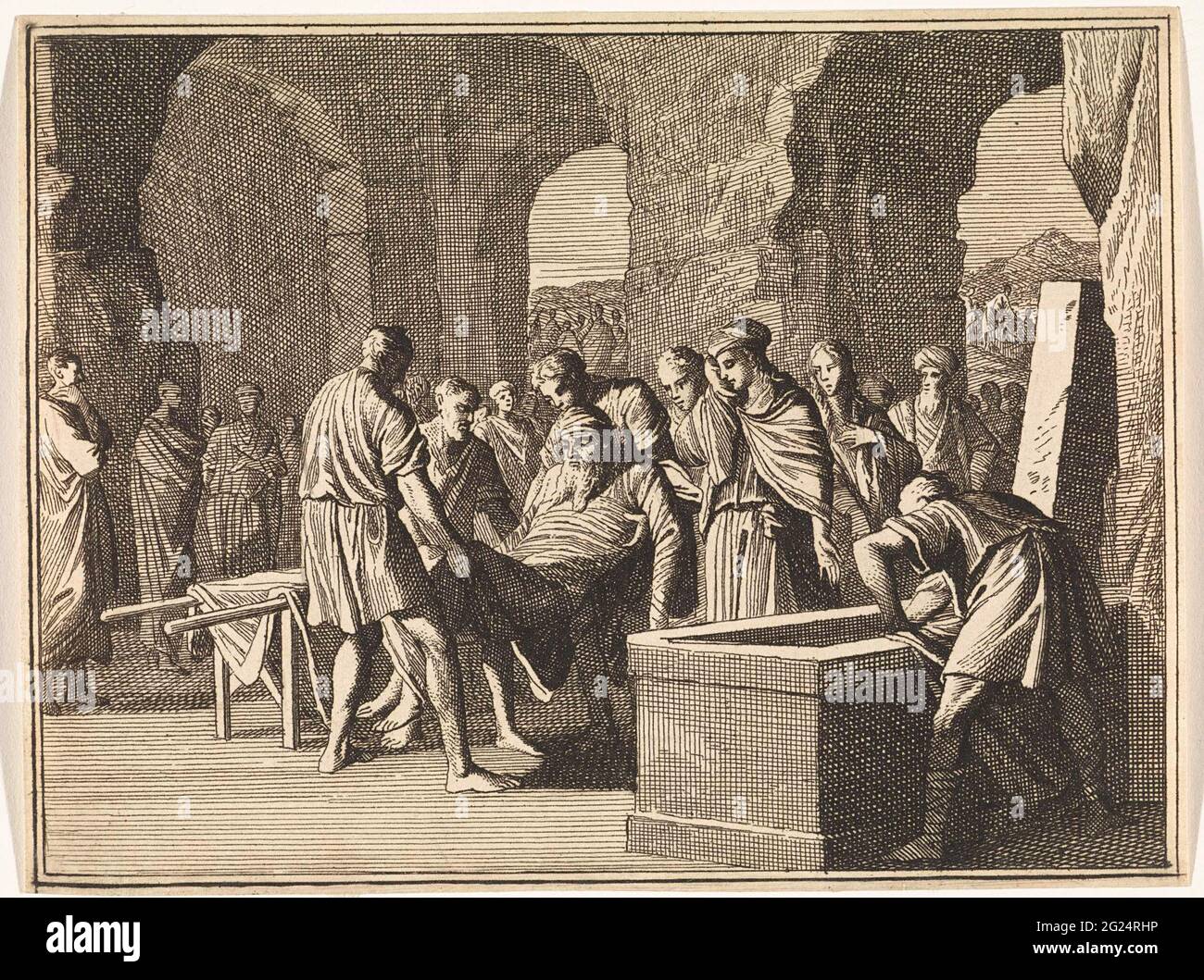 Funeral of Jacob Stock Photo - Alamy