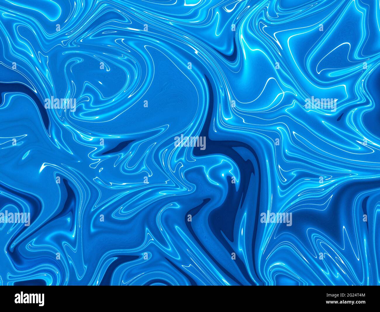 Beautiful oily painting in blue colors - perfect for background or ...