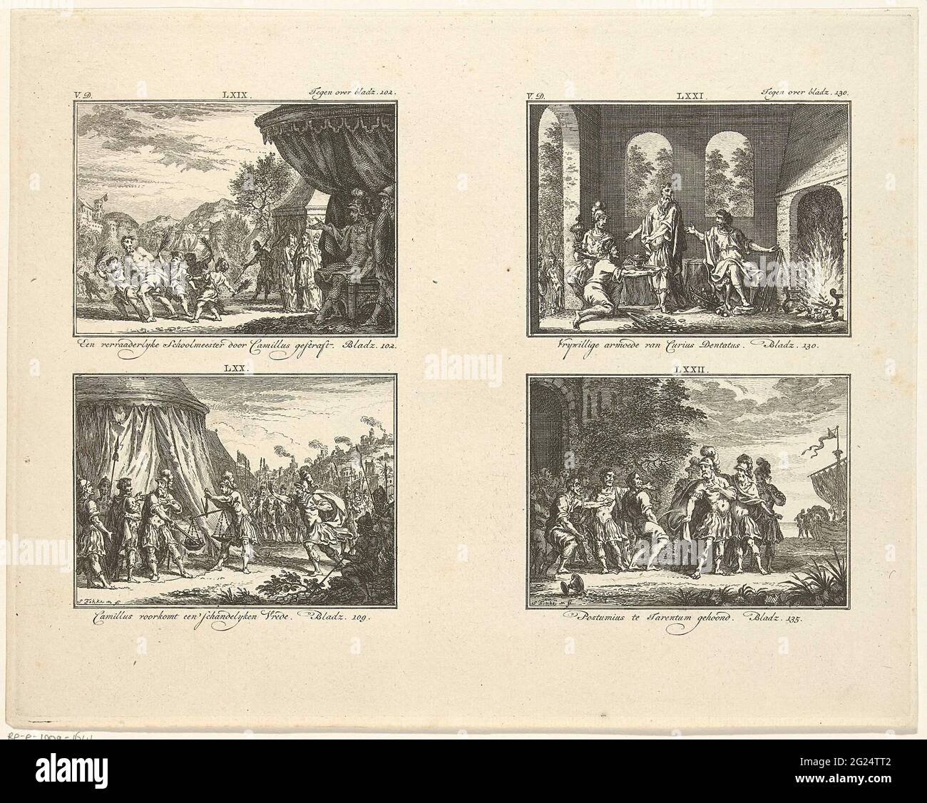 Four representations from classical history; Illustrations from ...