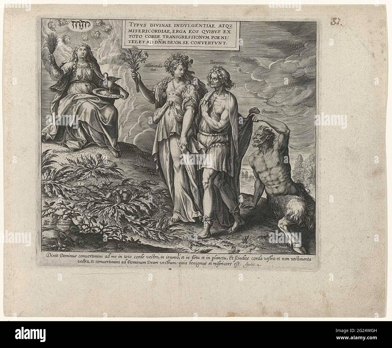 Allegory of the old testament hi-res stock photography and images - Alamy