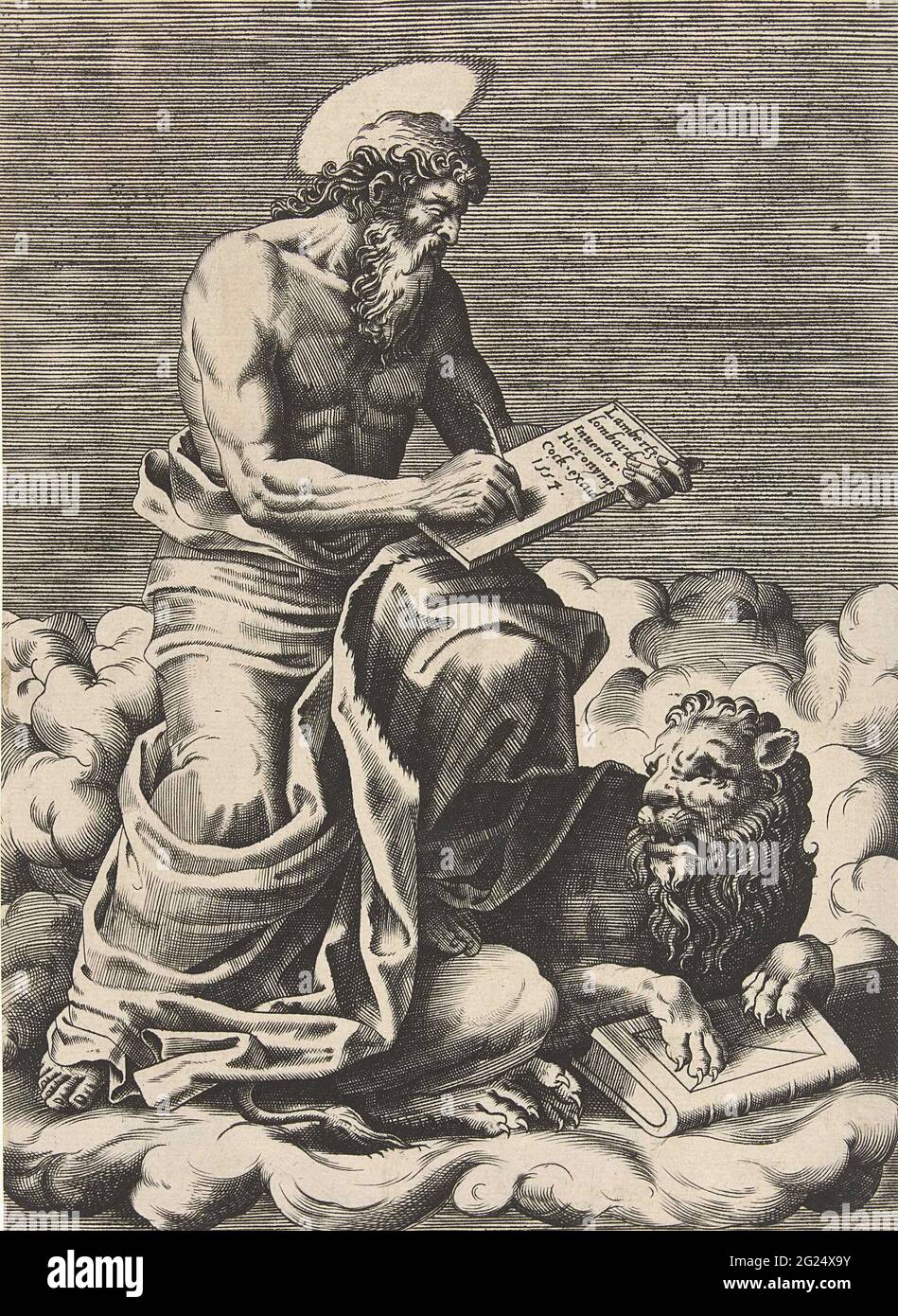 Marcus the evangelist; The four evangelists. The Evangelist Marcus ...