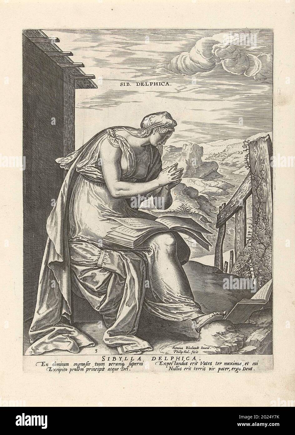 DELIMBIC SIBILLE; Sibylla Delphica; Sibilles. The Delfic Sibille is ...