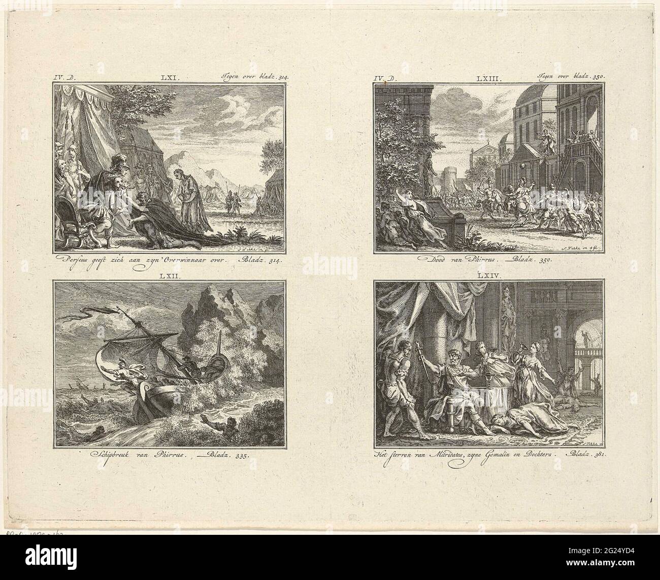 Four representations from classical history; Illustrations from ...