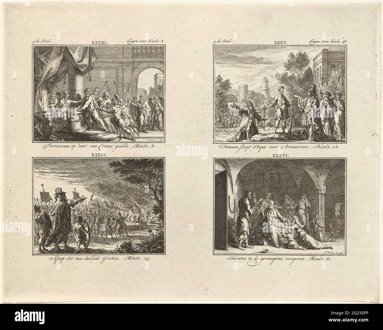 Four classical history illustrations hi-res stock photography and ...