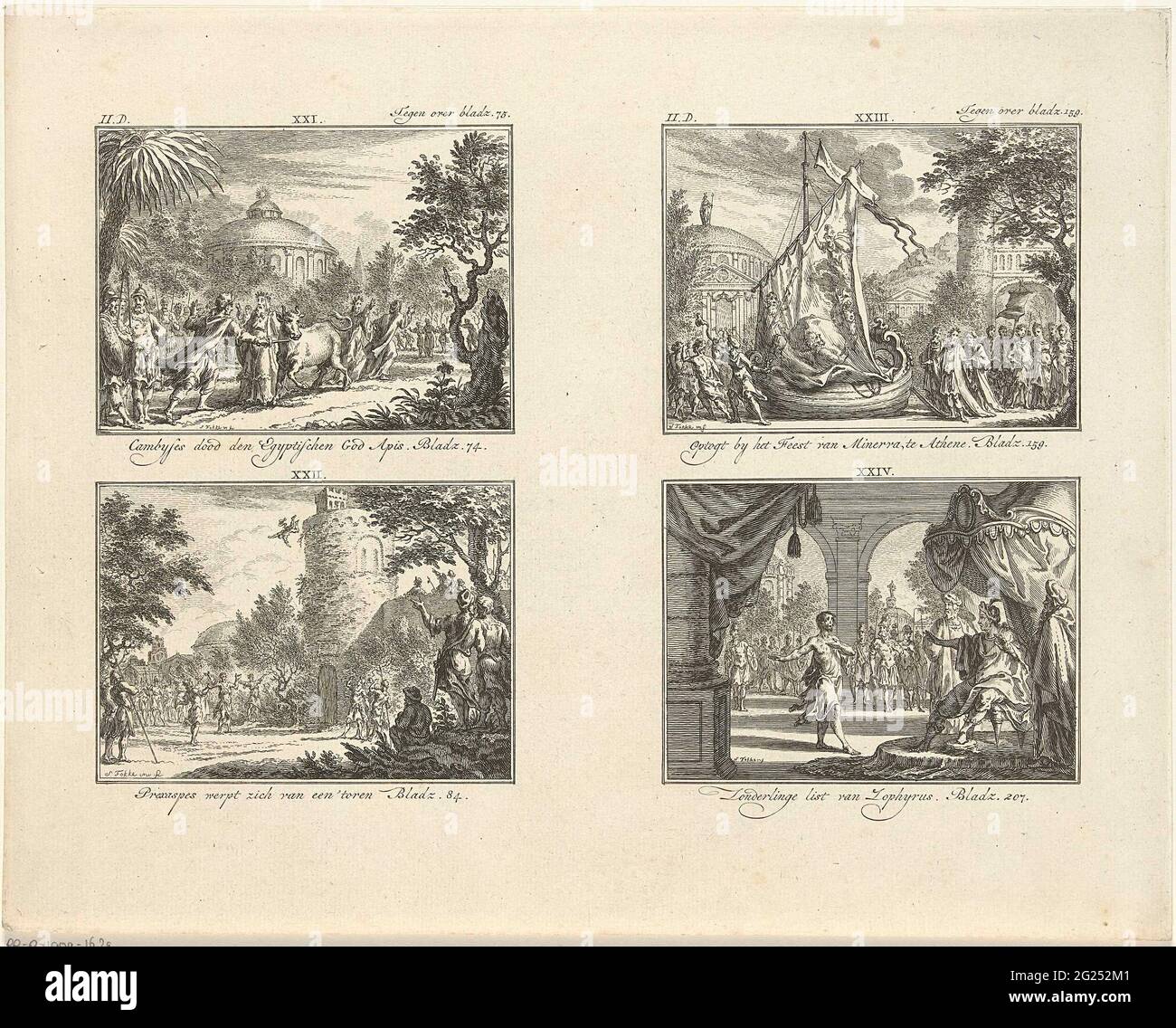 Four representations from classical history; Illustrations from ...