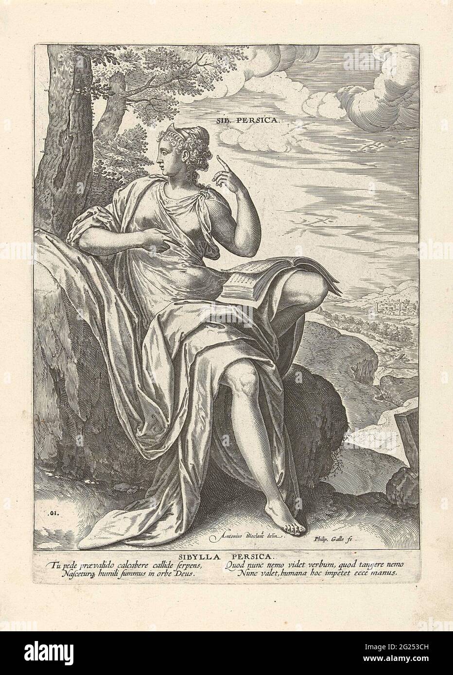 Persian Sibille; Sibylla Persica; Sibilles. The Persian Sibille is ...