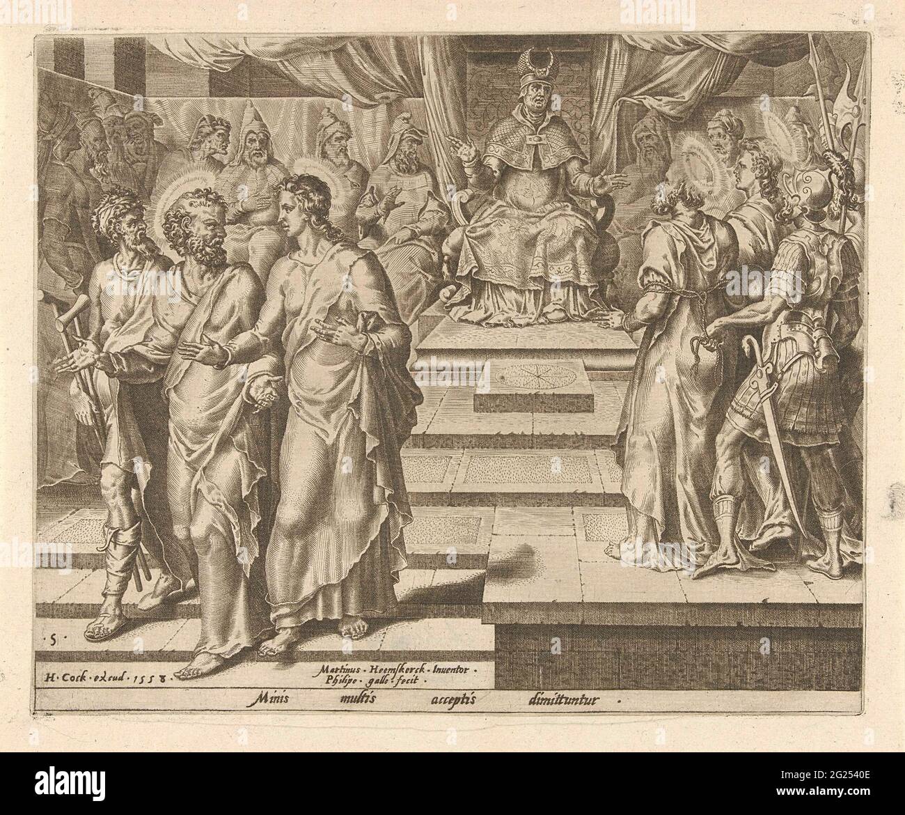 Petrus and John are released; History of Petrus and Johannes. Petrus ...