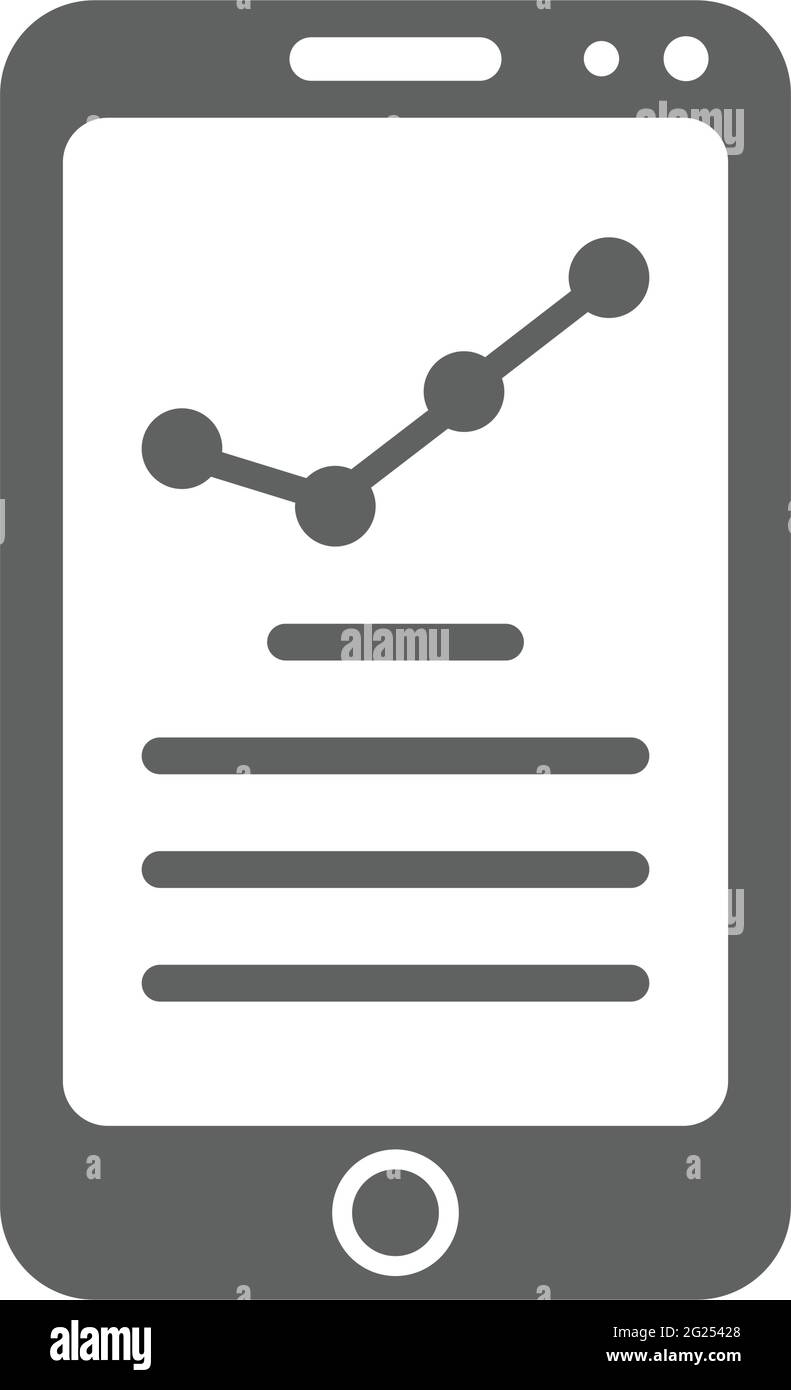 Growth, mobile, statistics icon - Perfect for use in designing and ...
