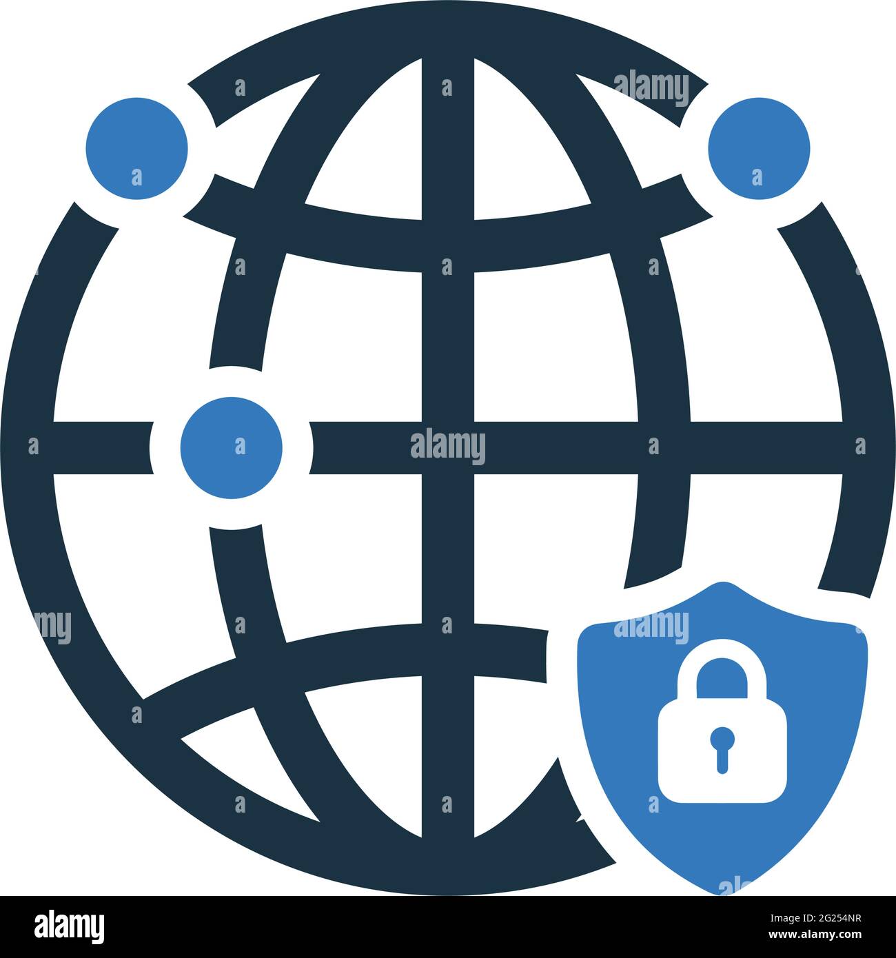 Network security, web protection icon - Perfect for use in designing ...