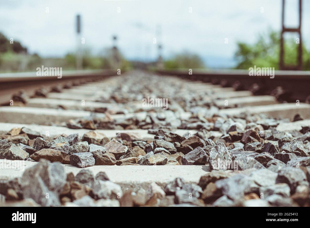 Pebble track hi-res stock photography and images - Alamy
