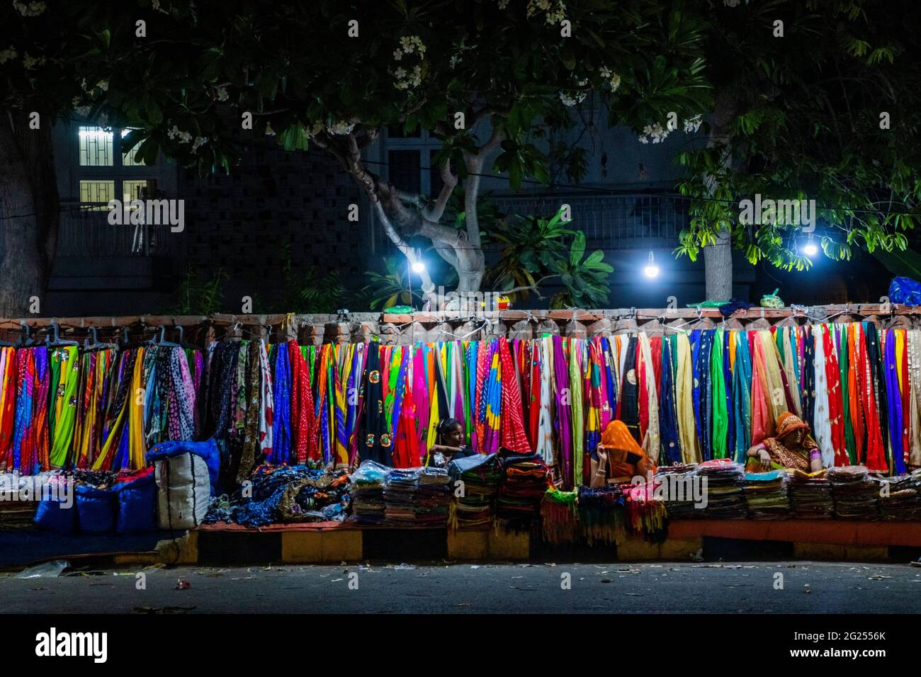 Colorful handicrafts for sale in Law Garden. Ahmedabad Stock Photo - Alamy