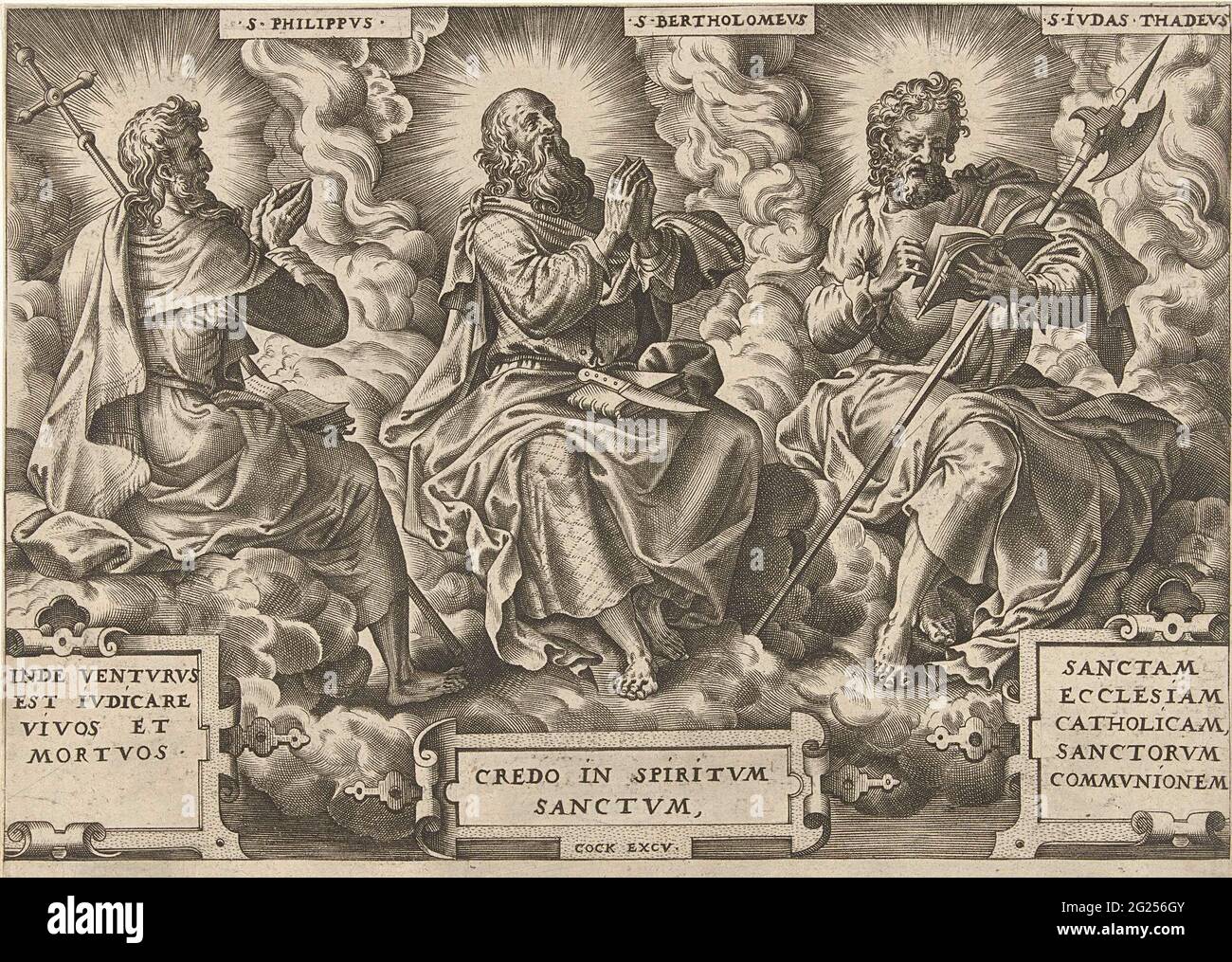 Three Apostles Philippus, Bartolomeus and Matthew; The twelve apostles ...