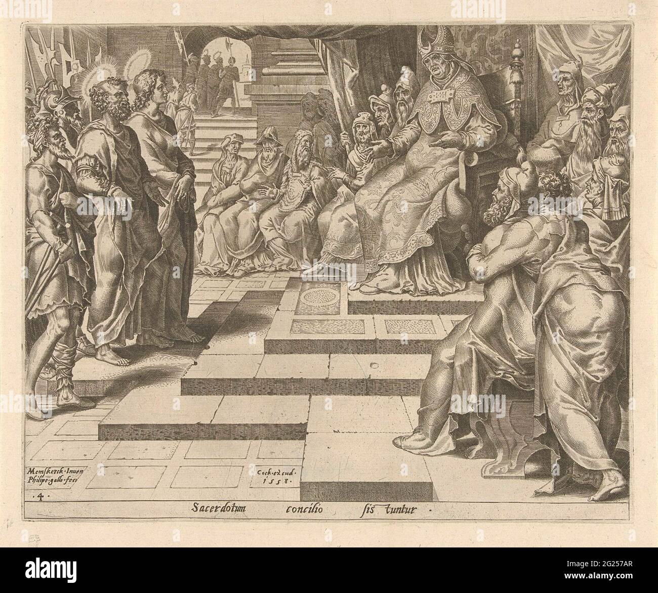 Petrus and John for the high priest; History of Petrus and Johannes ...