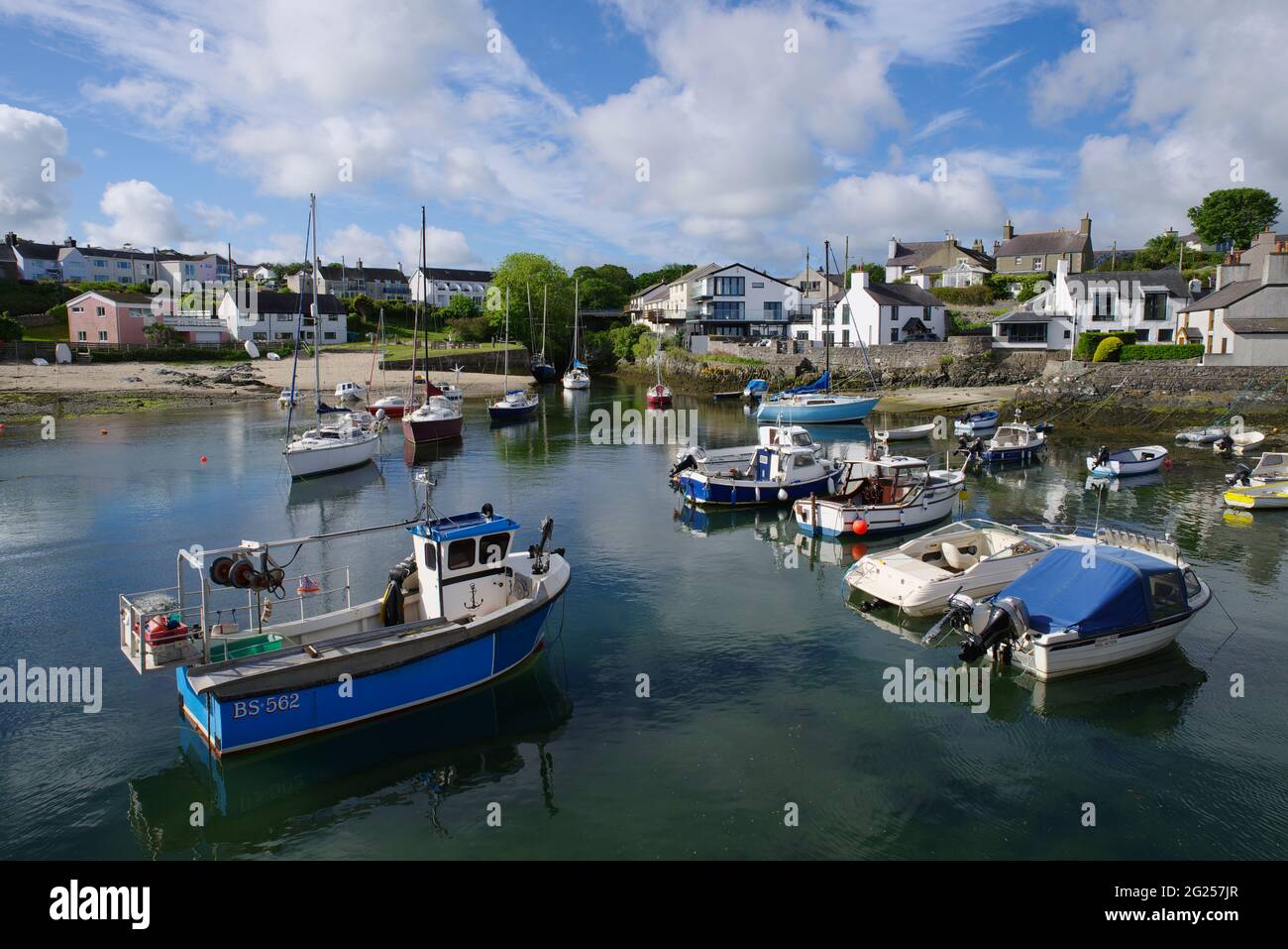 Cemaes Bay, Anglesey Stock Photo - Alamy