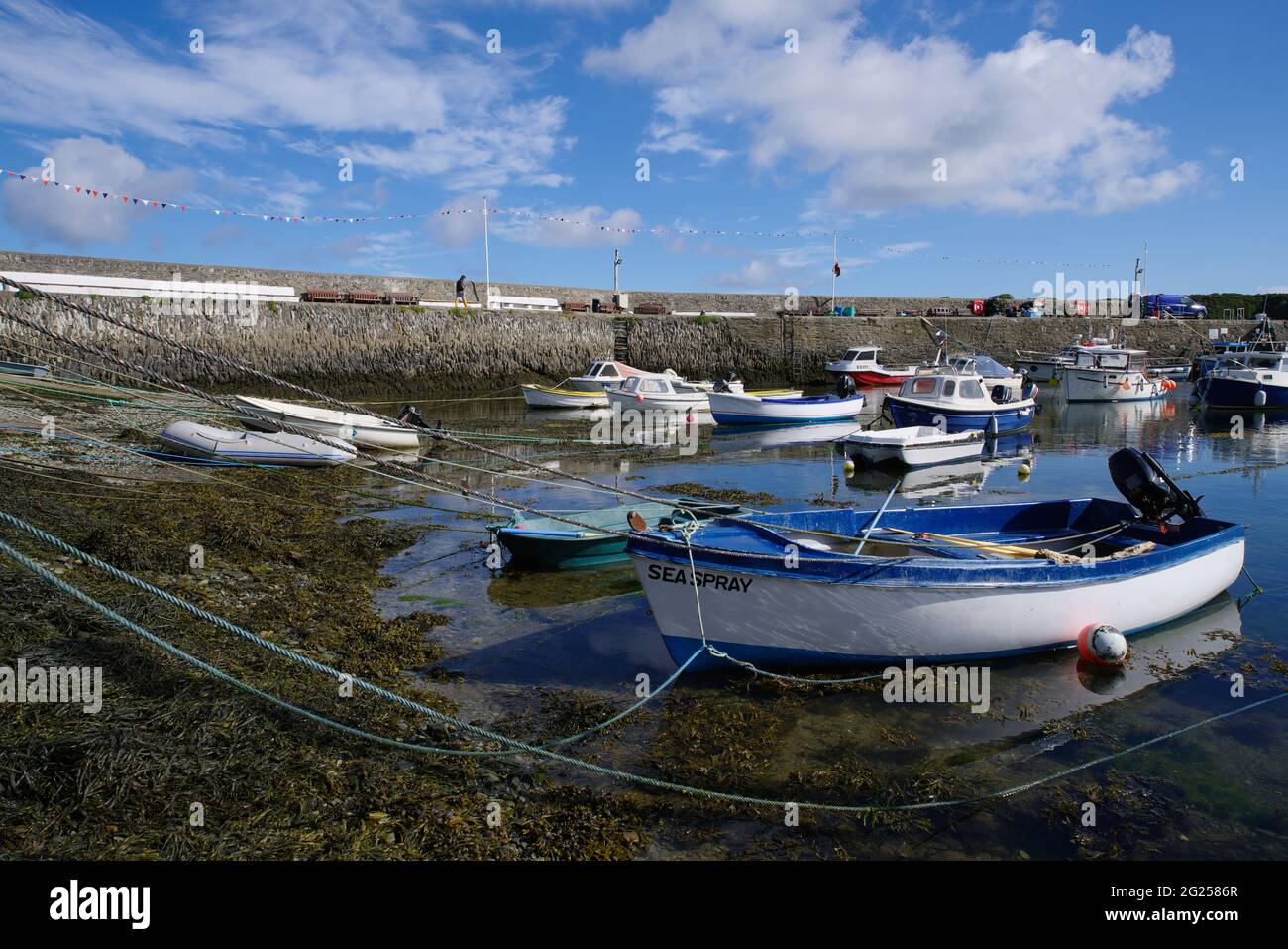 Cemaes Bay, Anglesey Stock Photo - Alamy
