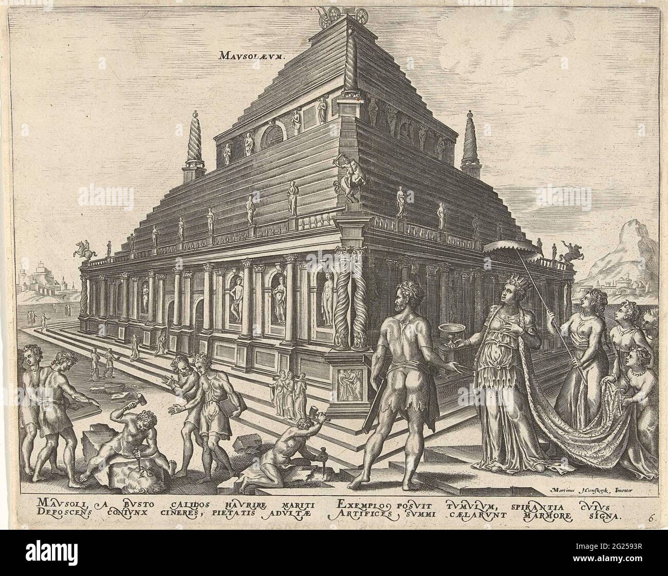 Mausoleum of halicarnassus; Mavsolaevm; The eight world wonders ...
