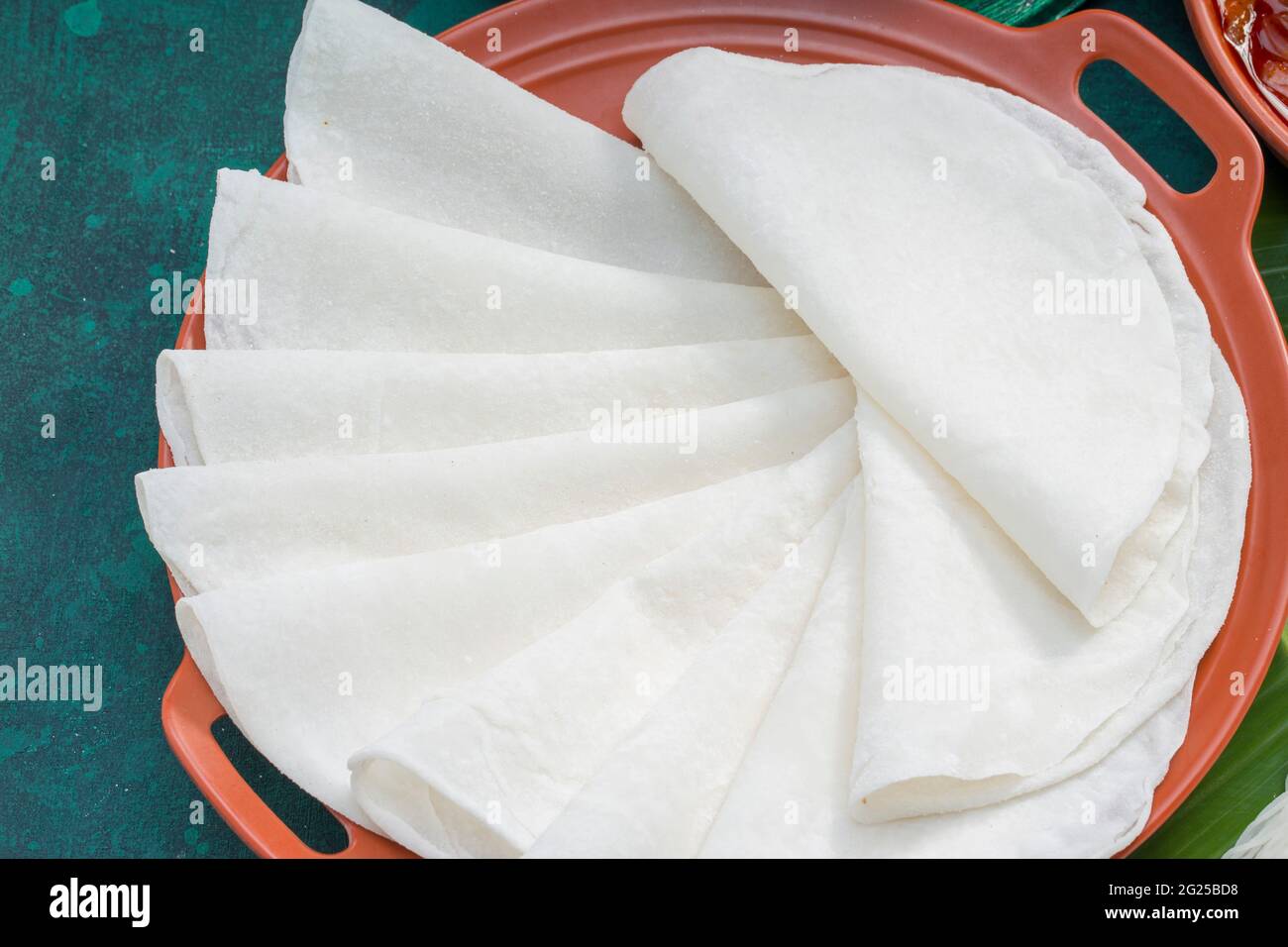 Nice pathiri south indian, malabar special food made using rice flour ...