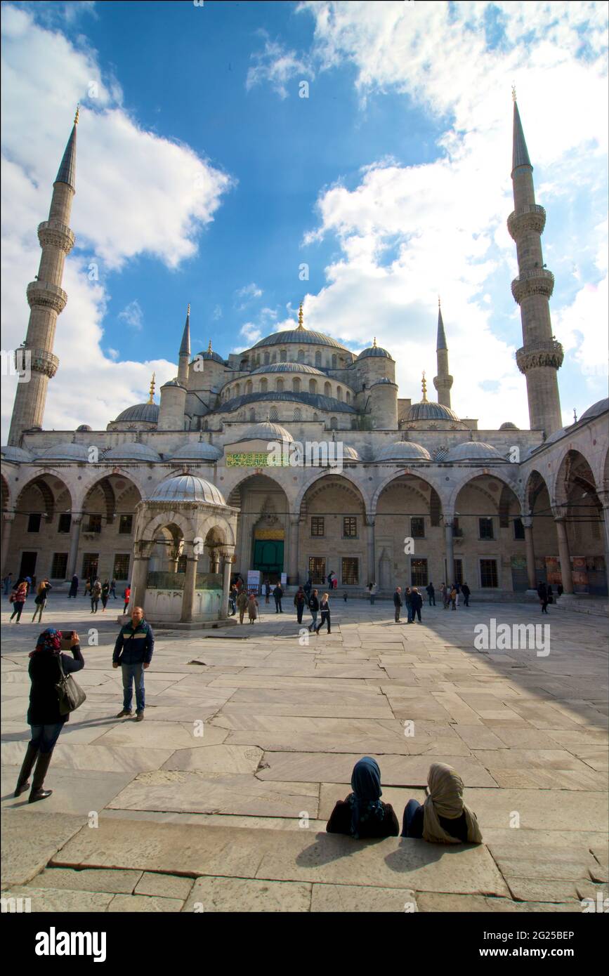 Sultan Ahmed Mosque (Turkish: Sultan Ahmet Camii), also known as the Blue Mosque. An Ottoman-era ...