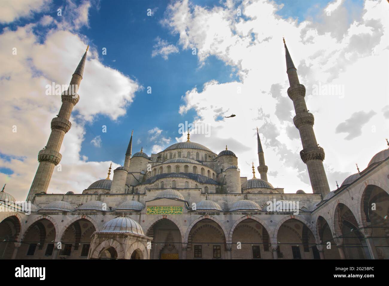 Sultan Ahmed Mosque (Turkish: Sultan Ahmet Camii), also known as the ...