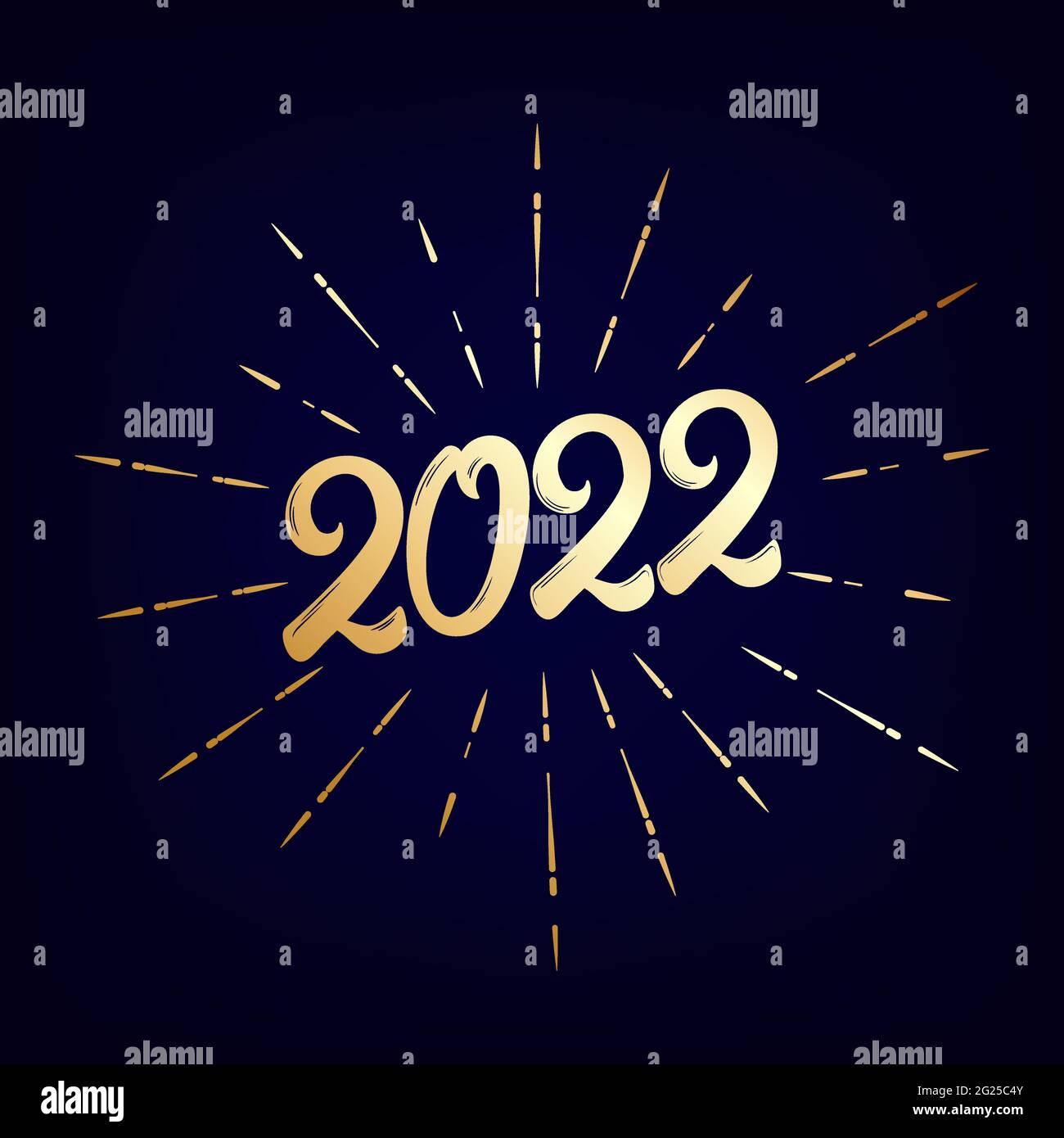 The number 2022 Stock Vector Images - Alamy