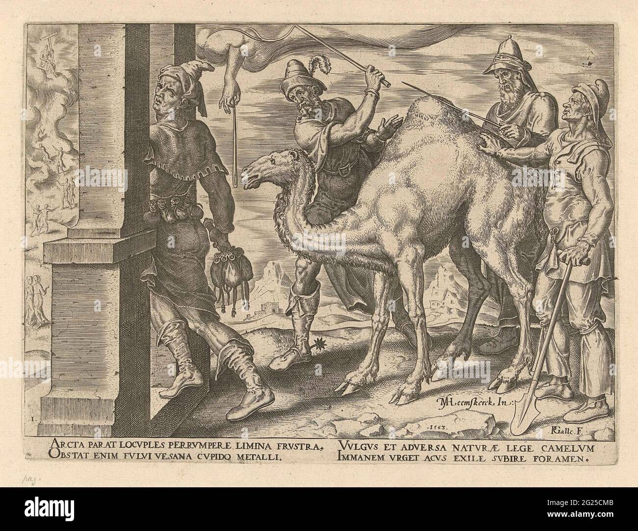 It is easier for a camel to go through the eye of a needle, than for a ...