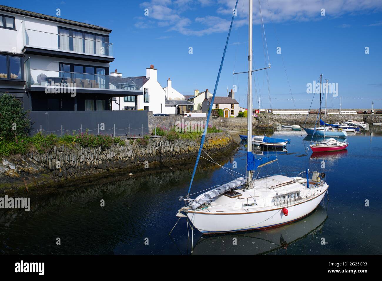 Cemaes Bay, Anglesey Stock Photo - Alamy