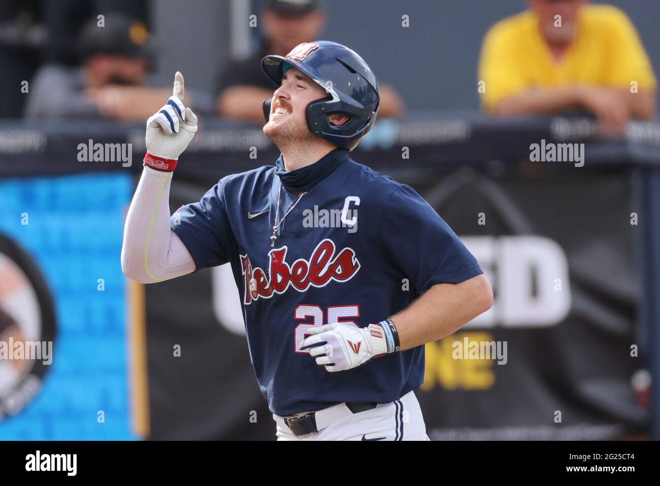 June 07, 2021: during the NCAA Baseball Regional championship game ...