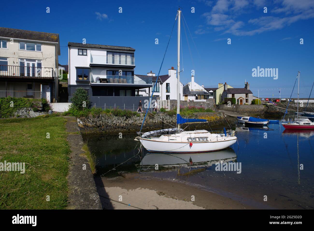 Cemaes Bay, Anglesey Stock Photo - Alamy
