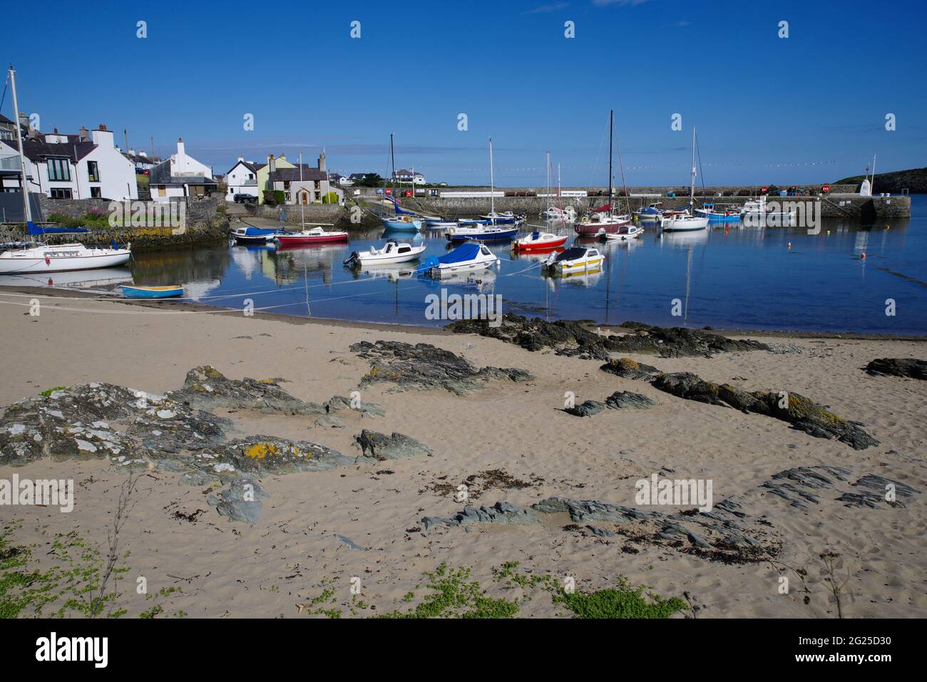 Cemaes Bay, Anglesey Stock Photo - Alamy