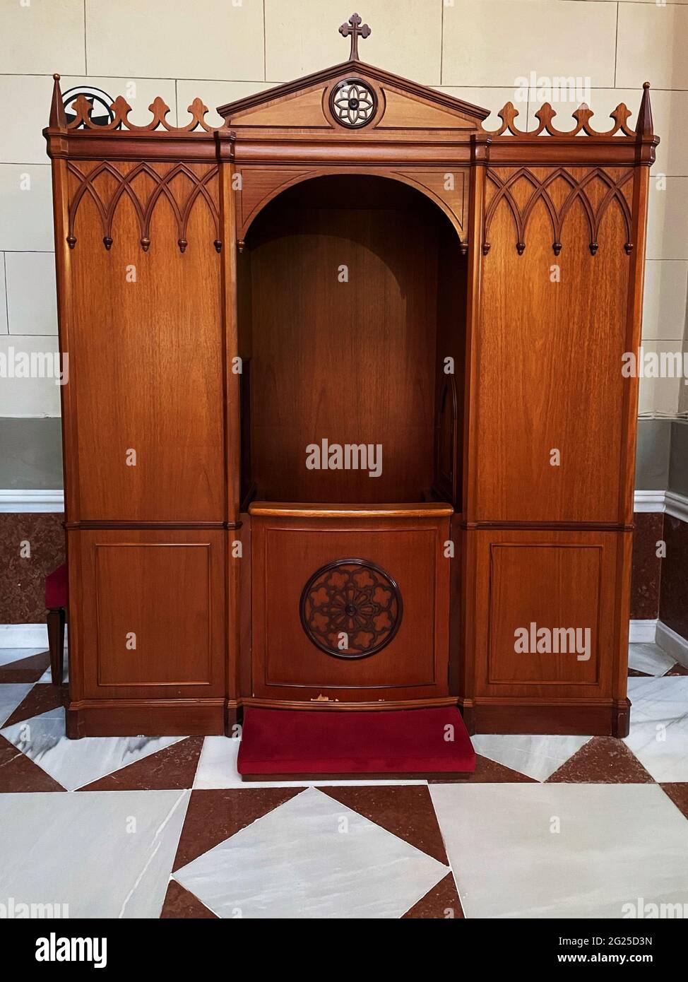 Confessional Of A Church High Resolution Stock Photography and Images ...
