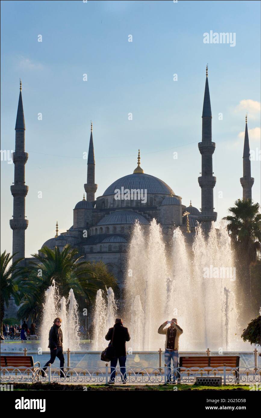 The Sultan Ahmed Mosque (Turkish: Sultan Ahmet Camii), also known as ...