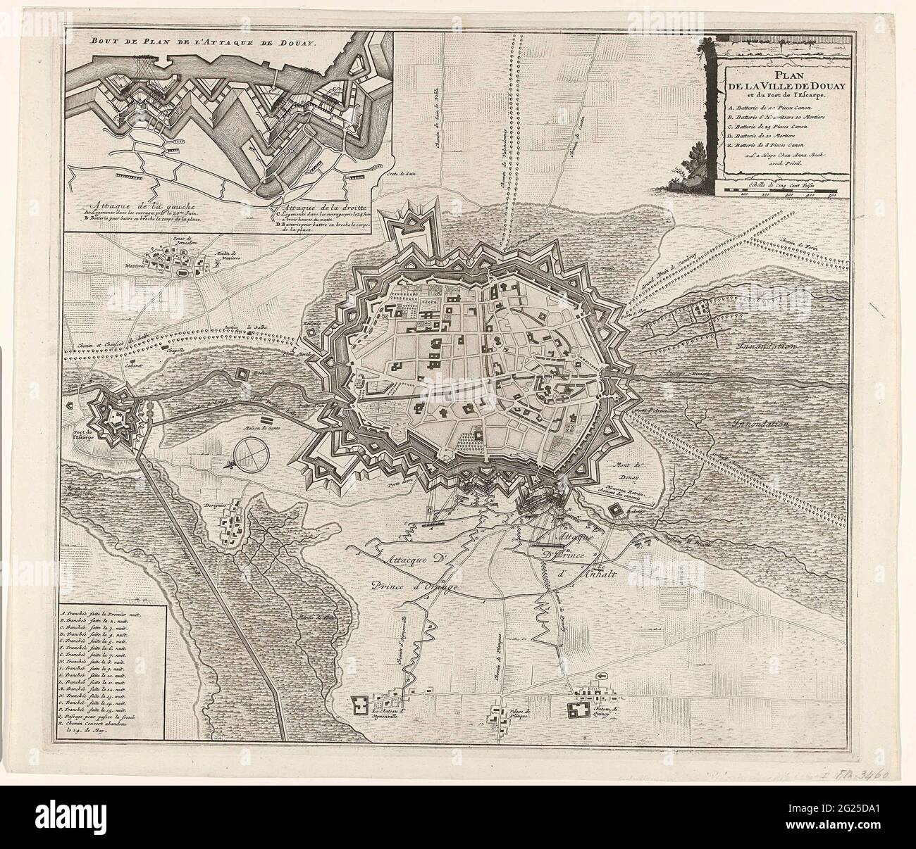 Map of douai hi-res stock photography and images - Alamy