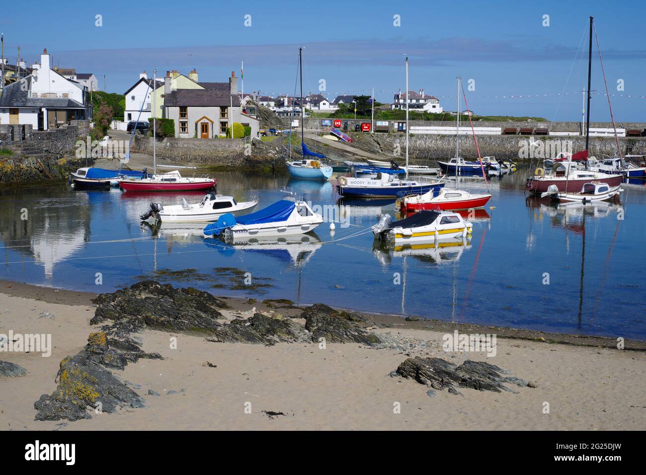 Cemaes Bay, Anglesey Stock Photo - Alamy