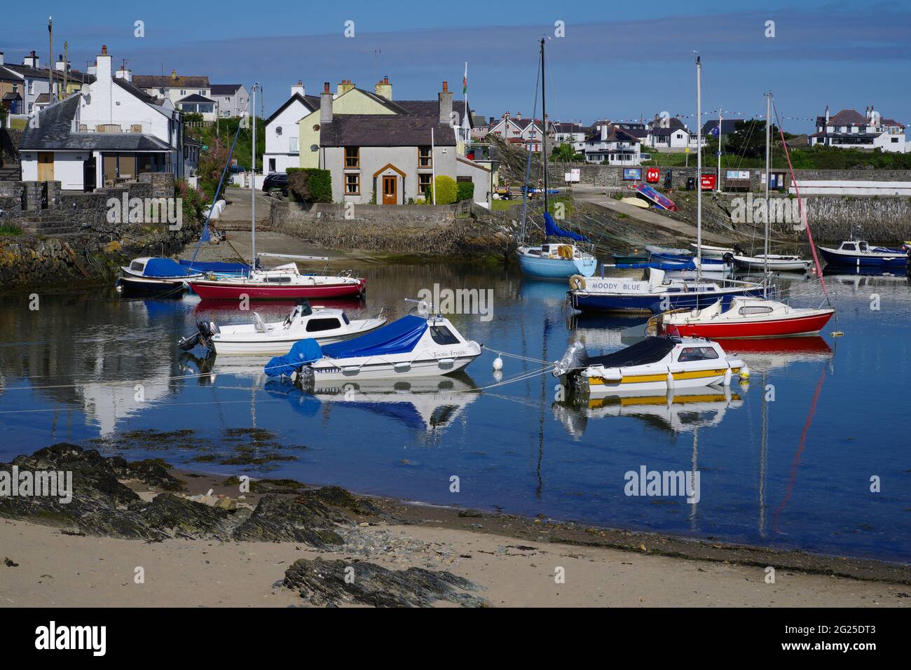 Cemaes Bay, Anglesey Stock Photo - Alamy