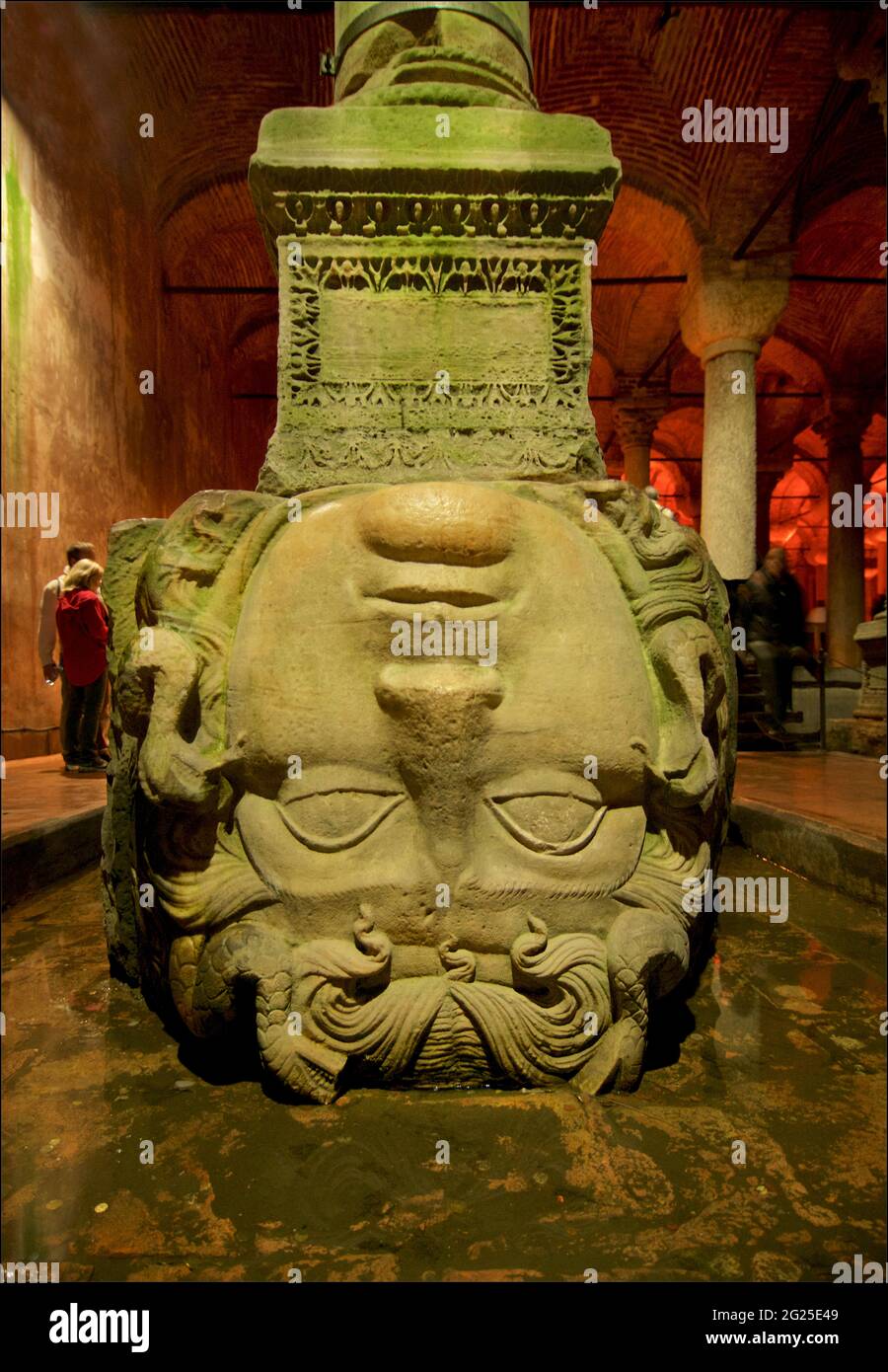 The Basilica Cistern, or Cisterna Basilica (Turkish: Yerebatan Sarnõcõ ...