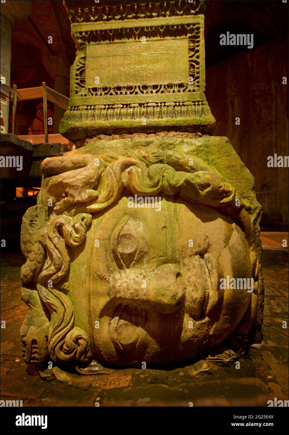 The Basilica Cistern, or Cisterna Basilica (Turkish: Yerebatan Sarnõcõ ...