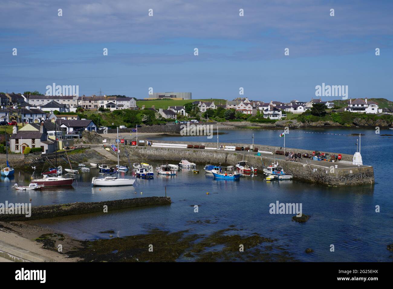 Cemaes Bay, Anglesey Stock Photo - Alamy