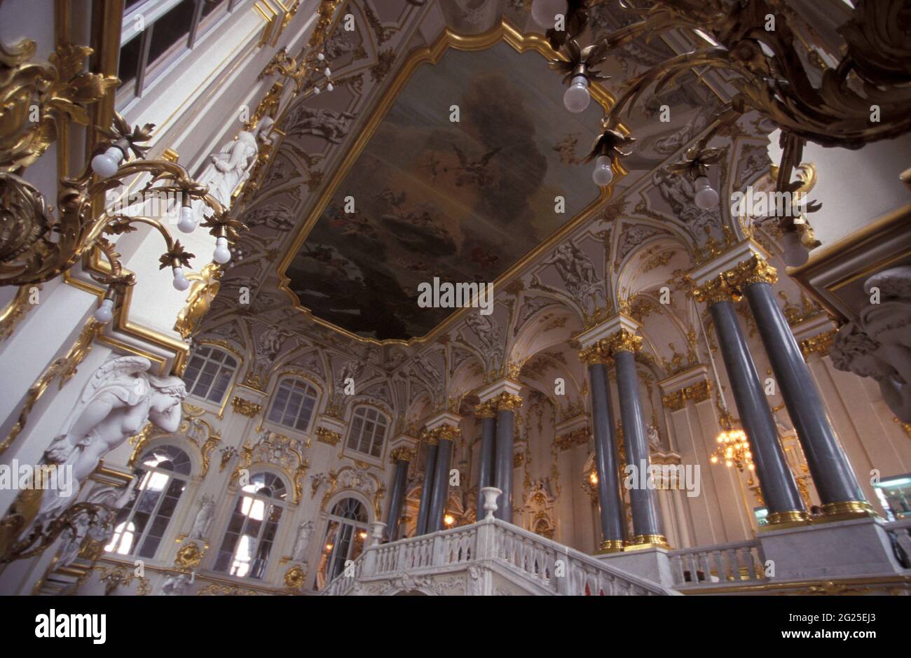 Jordan Staircase, Winter Palace, The State Hermitage Museum, Saint ...