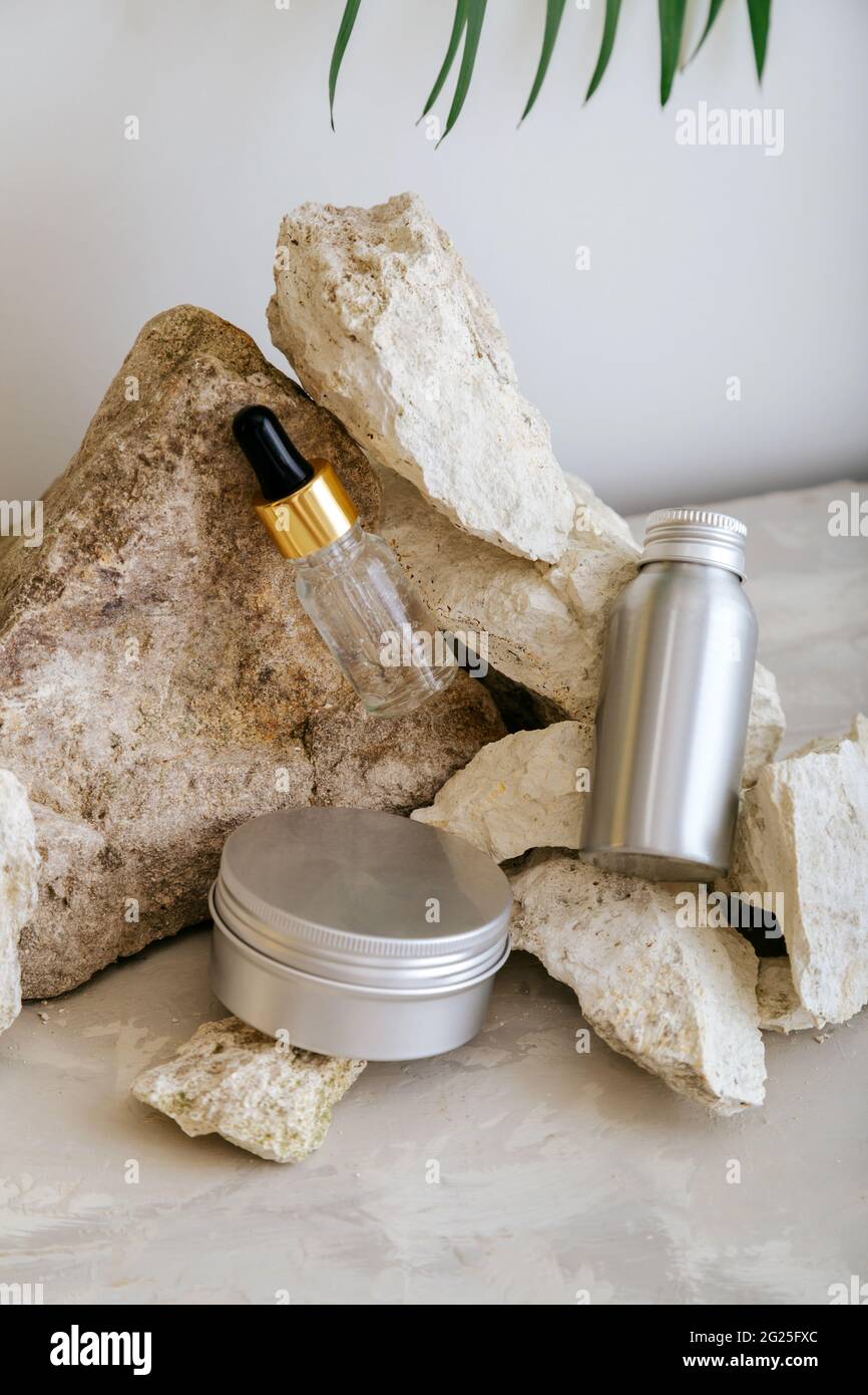 Set Natural Unisex Beauty Cosmetic Skincare Products For Man In