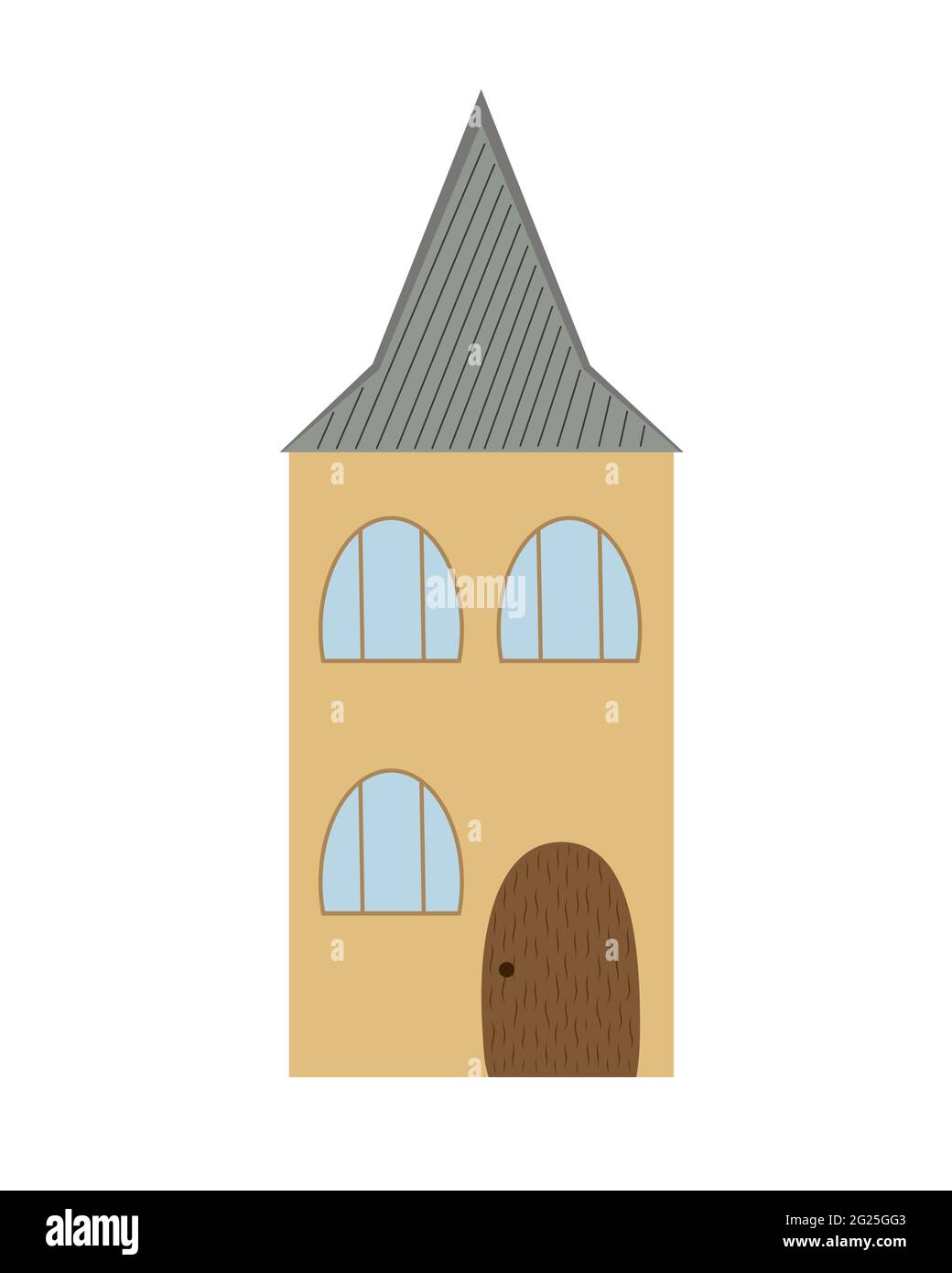 Two storey house icon icon cartoon hi-res stock photography and images ...