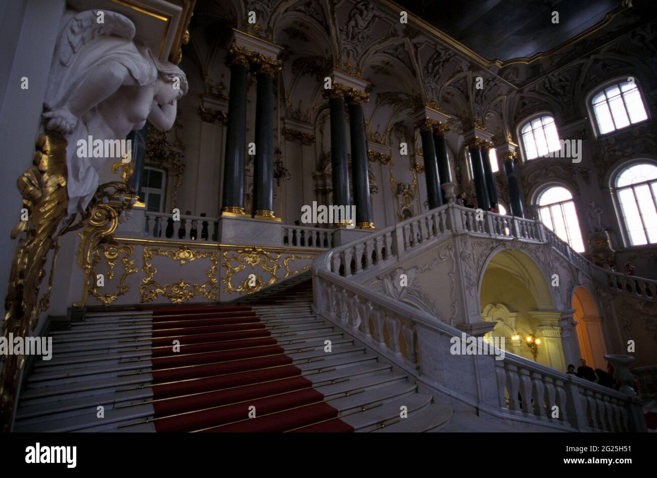 Jordan Staircase, Winter Palace, The State Hermitage Museum, Saint ...