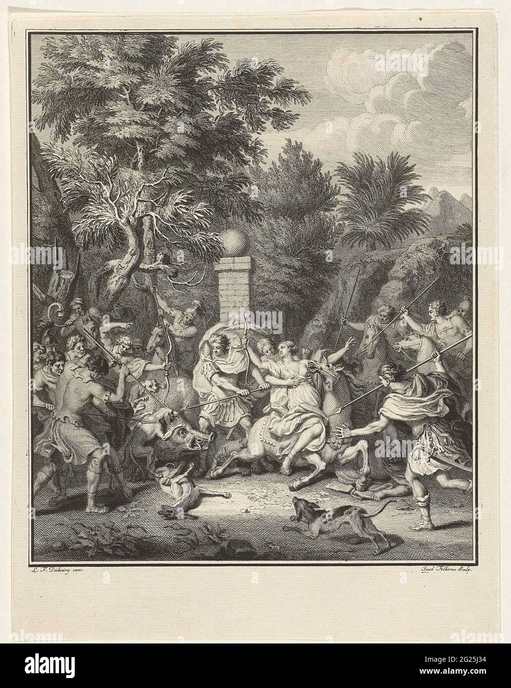 Telemachus saves antiOpe; Adventures of Telemachus. Telemachus rescues ...