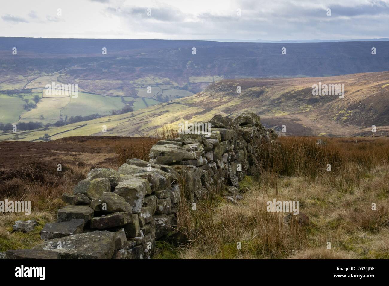 A view from Blakey Ridge in North Yorkshire Stock Photo - Alamy