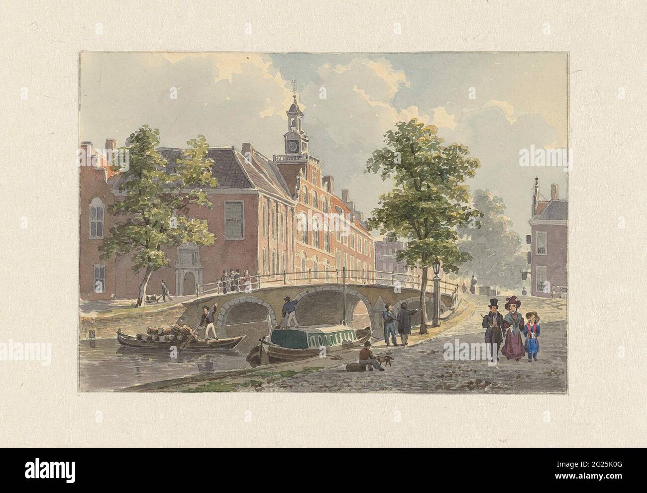The Spui in 's-Gravenhage, seen to the south Stock Photo - Alamy