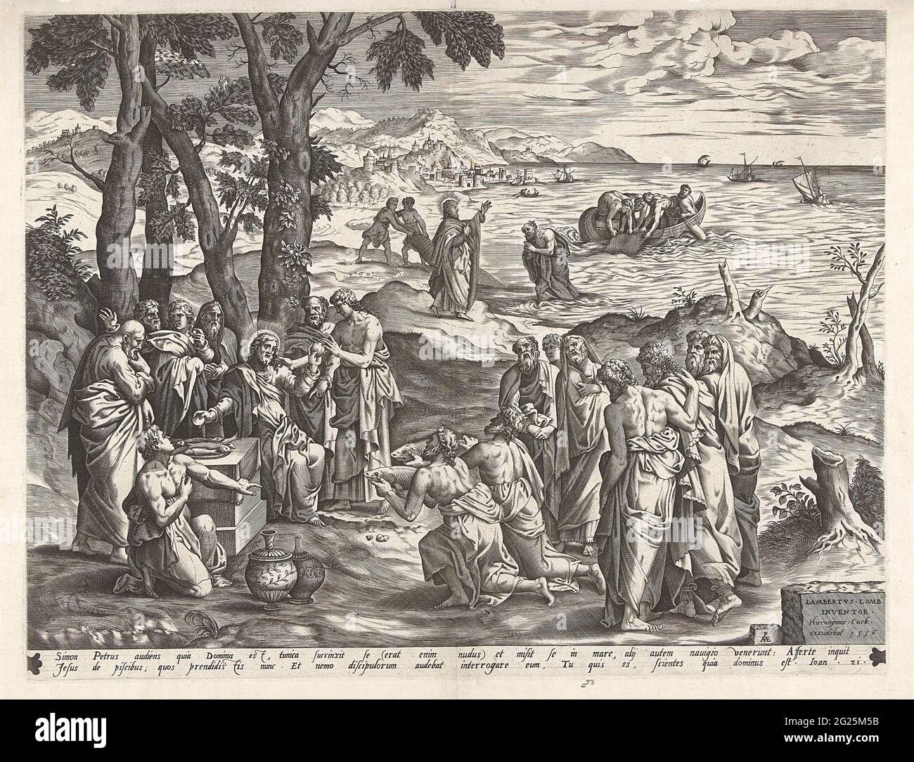 Disciples boat fishing hi-res stock photography and images - Alamy