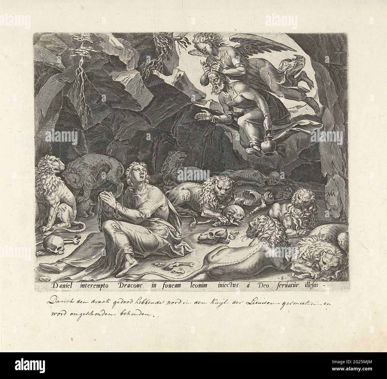 Daniel in the lion's owl; History of Daniel, bell and the dragon ...