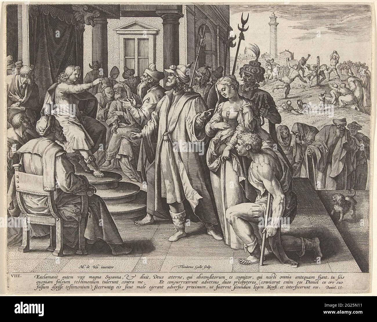 Susanna and the elders: the eighth commandment; Ten Commandments ...