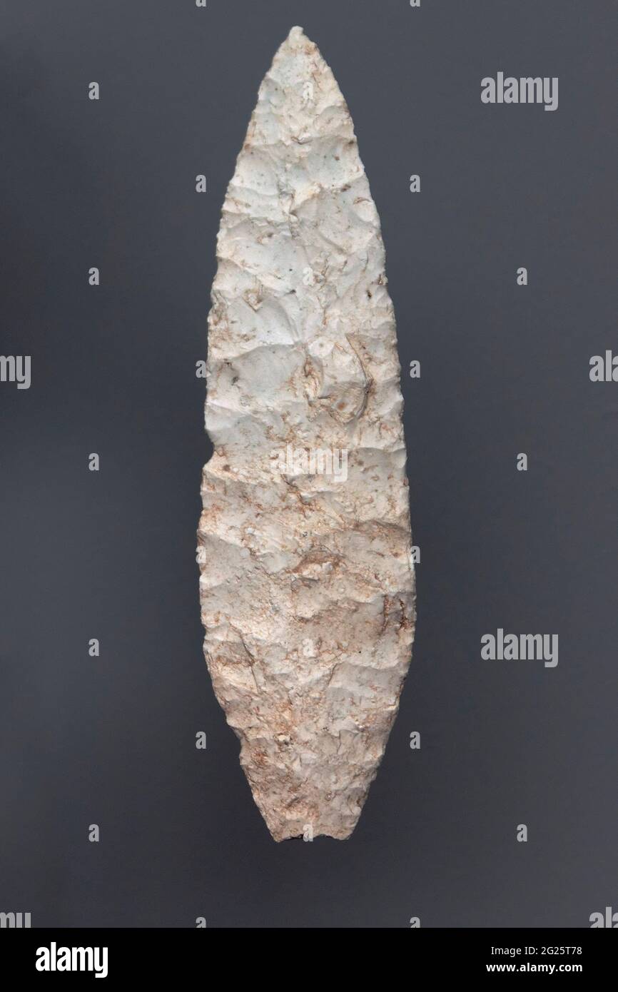 Prehistoric objects, sculptures and engravings from France Stock Photo ...