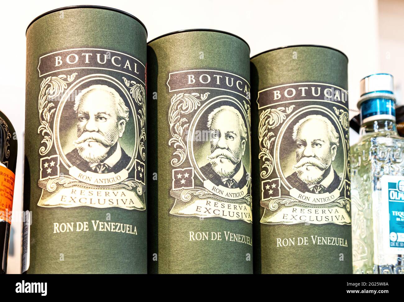 Samara, Russia - June 6, 2021: Botucal Reserva Exclusiva rum from ...